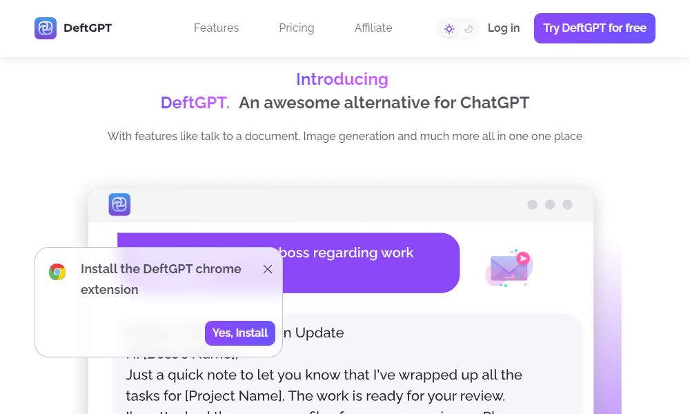 DeftGPT: Chat