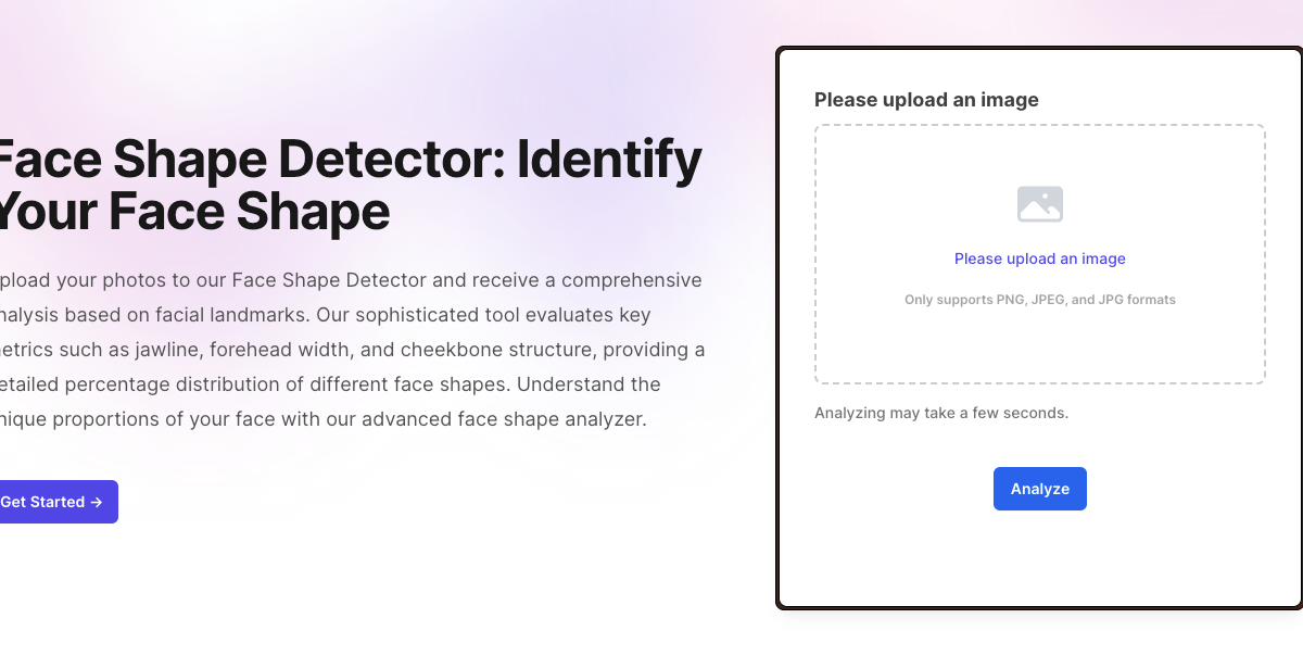 Face Shape Detector